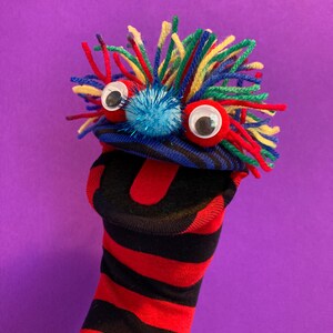 Joy-filled Sock Puppet - Etsy