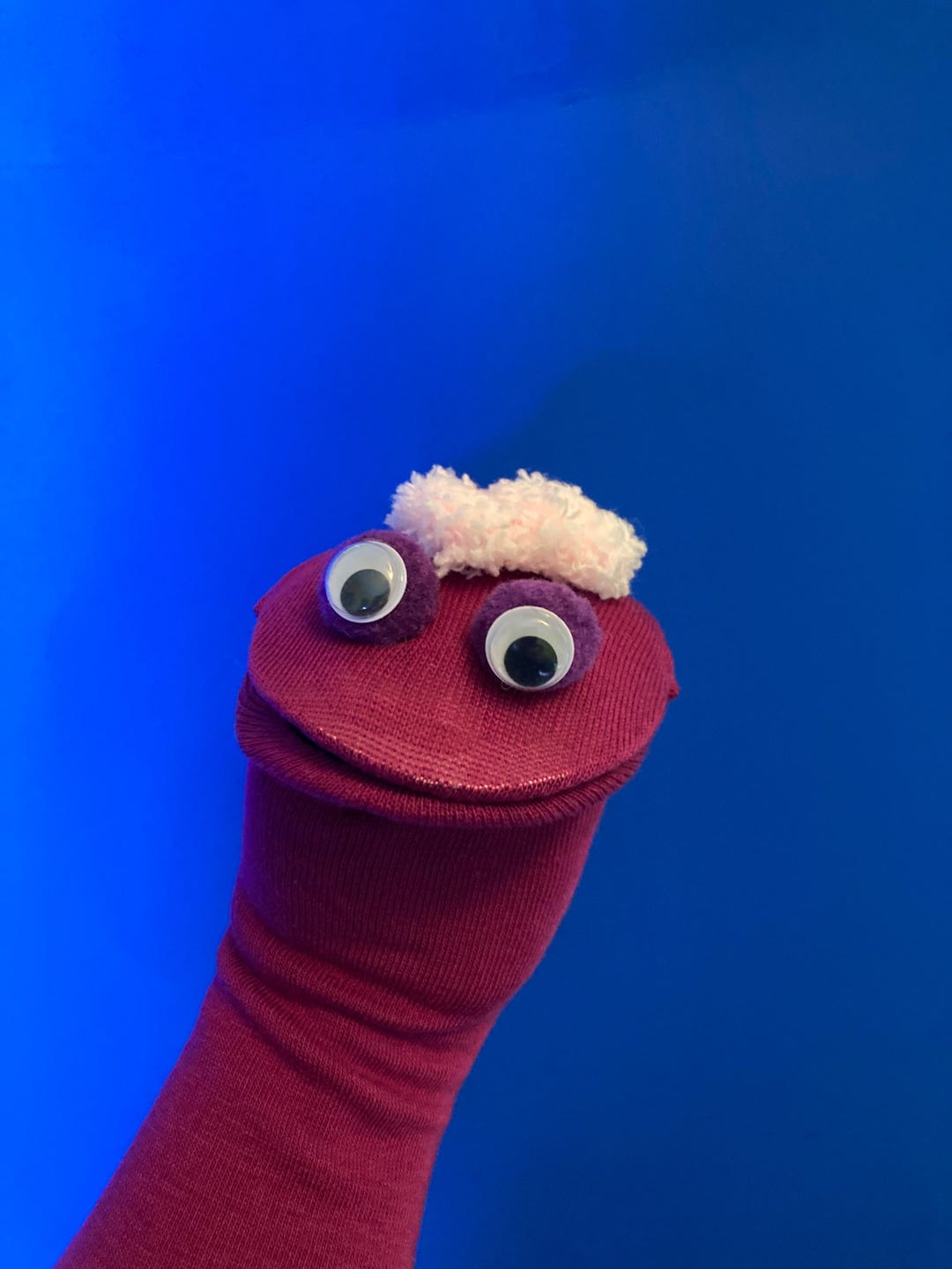 Pink Mohawk Sock Puppet - Etsy