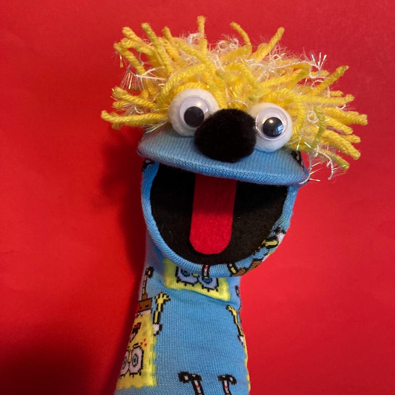 Spongebob Puppet - Etsy