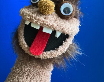 Cryptoid Creature Sock Puppet - Etsy