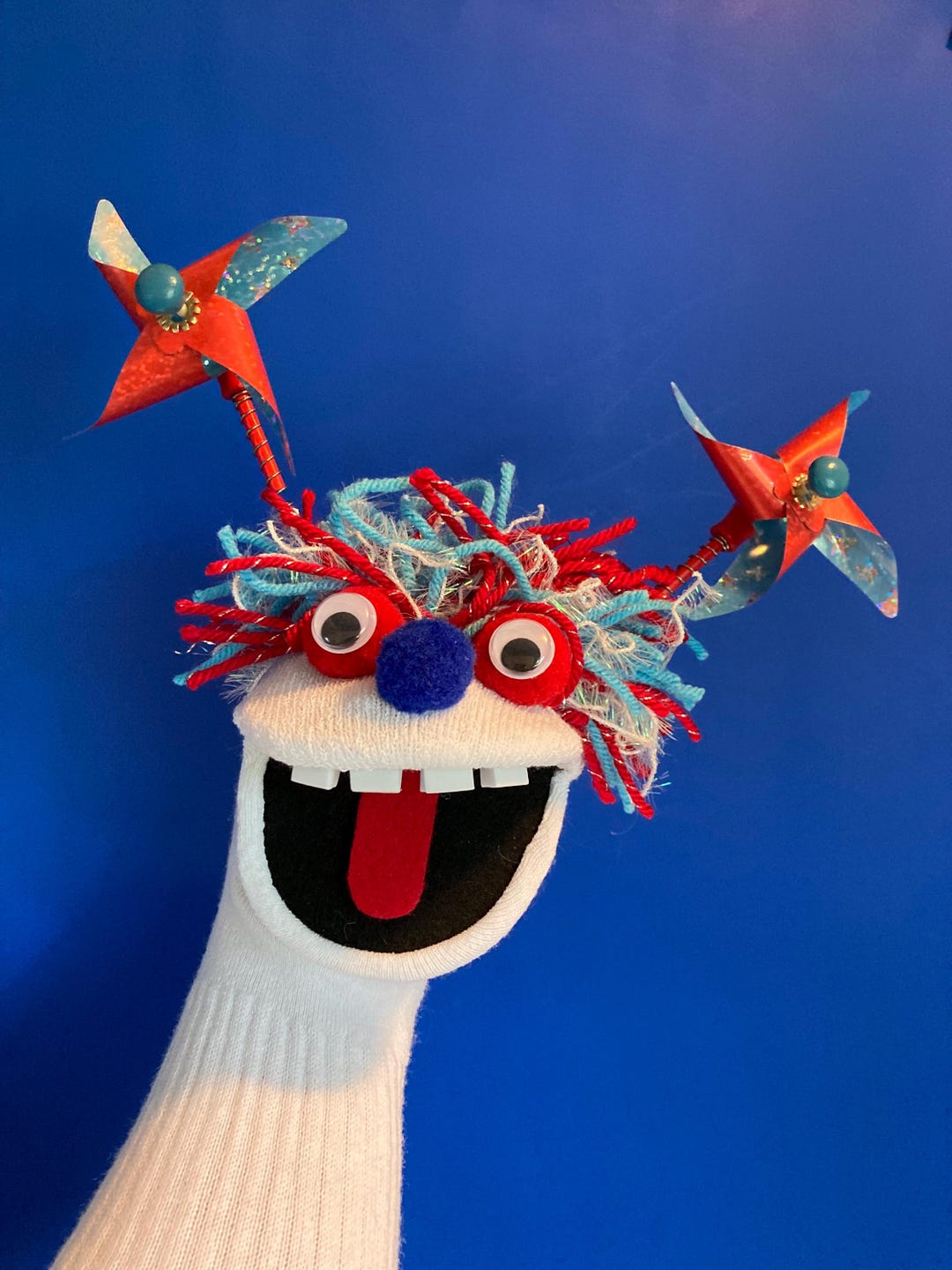 Spinning Pinwheels Sock Puppet - Etsy