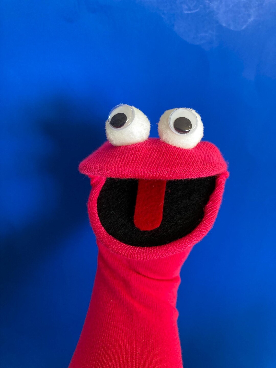 Classic Hot Pink Sock Puppet - Etsy