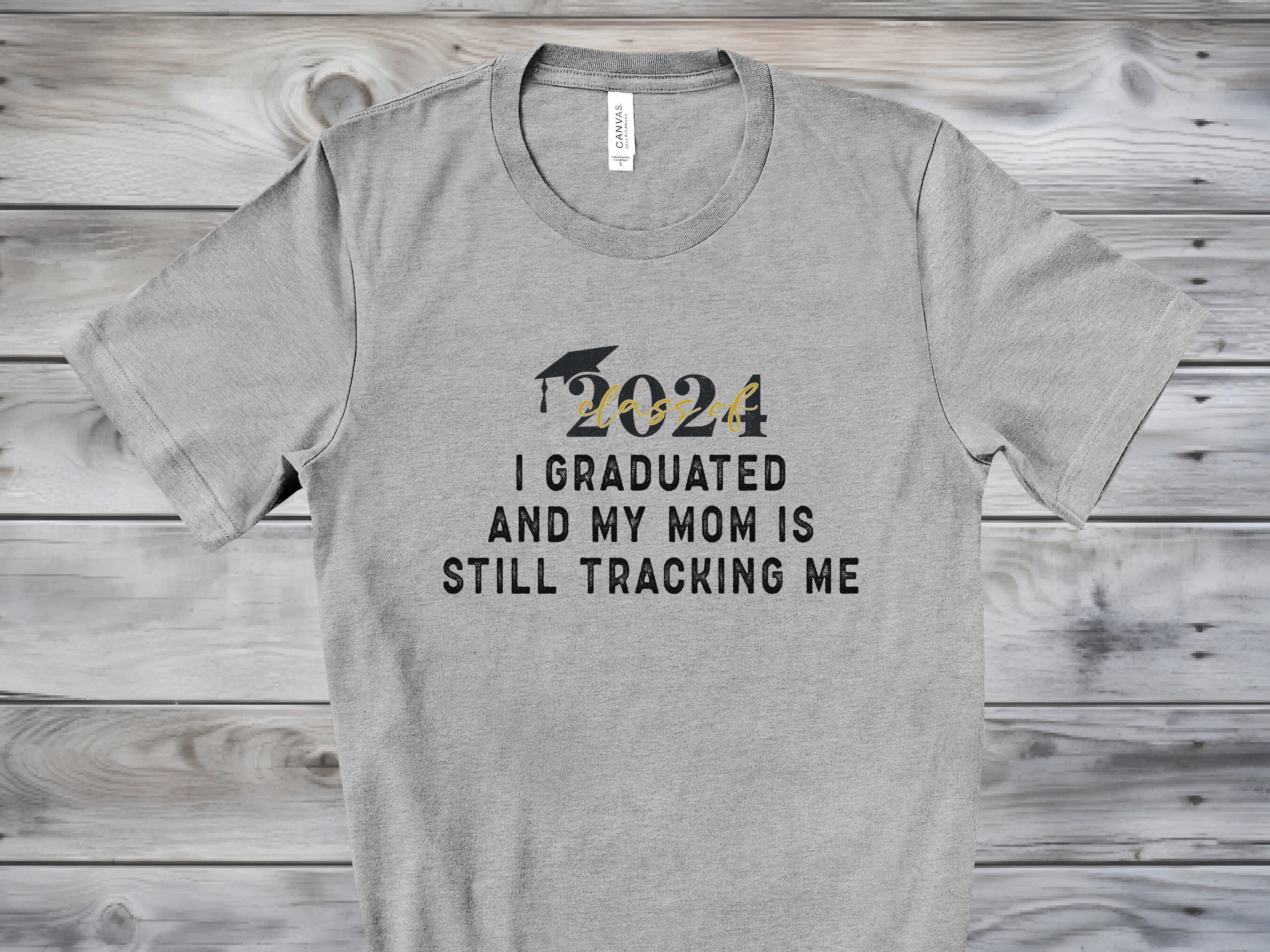 I Graduated Tshirt, I Graduate 2024 Tee, Gifted Grad, Funny Genz ...