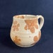 Neutral Floral Mug Pottery Mug Handmade Neutrals Boho - Etsy
