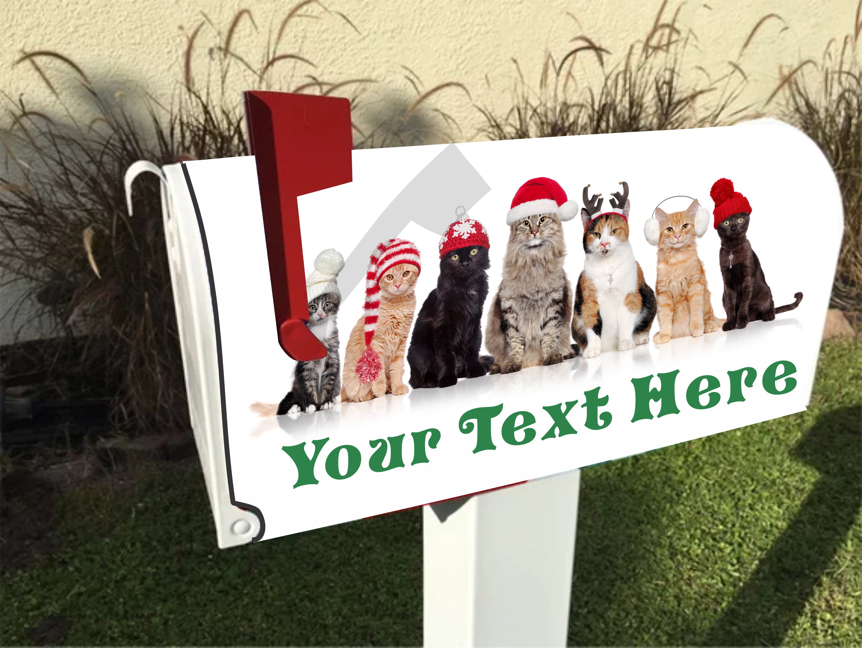 Cats in Santa Hats Magnetic or Non-magnetic Christmas - Etsy