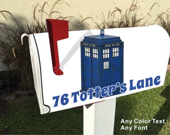 Tardis Mailbox - Etsy