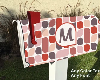 Personalized Filigree Monogram Style Mailbox Cover Your - Etsy