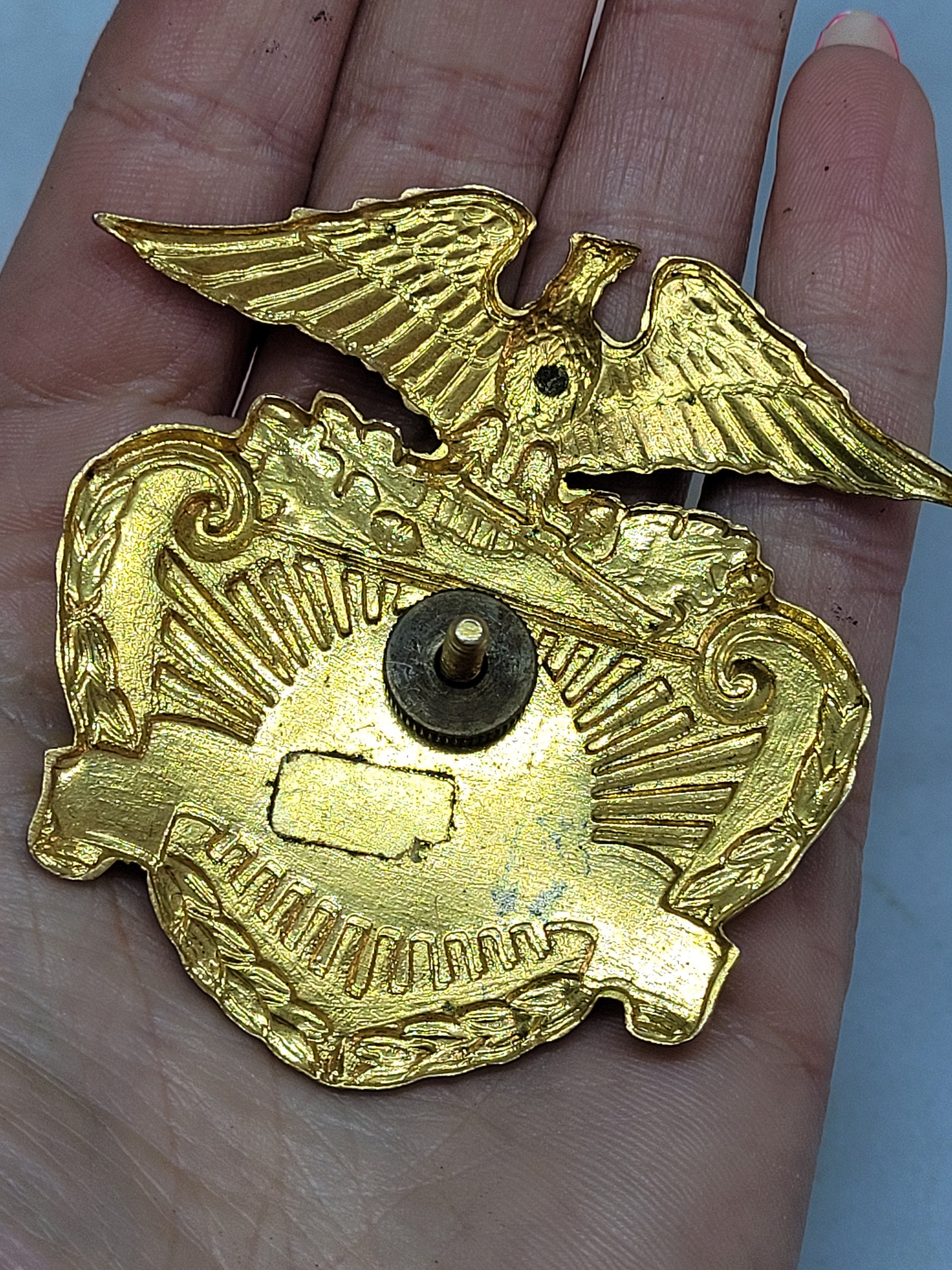 Vtg Police Hat Badge + Police Marksmanship Hat Pin - Etsy