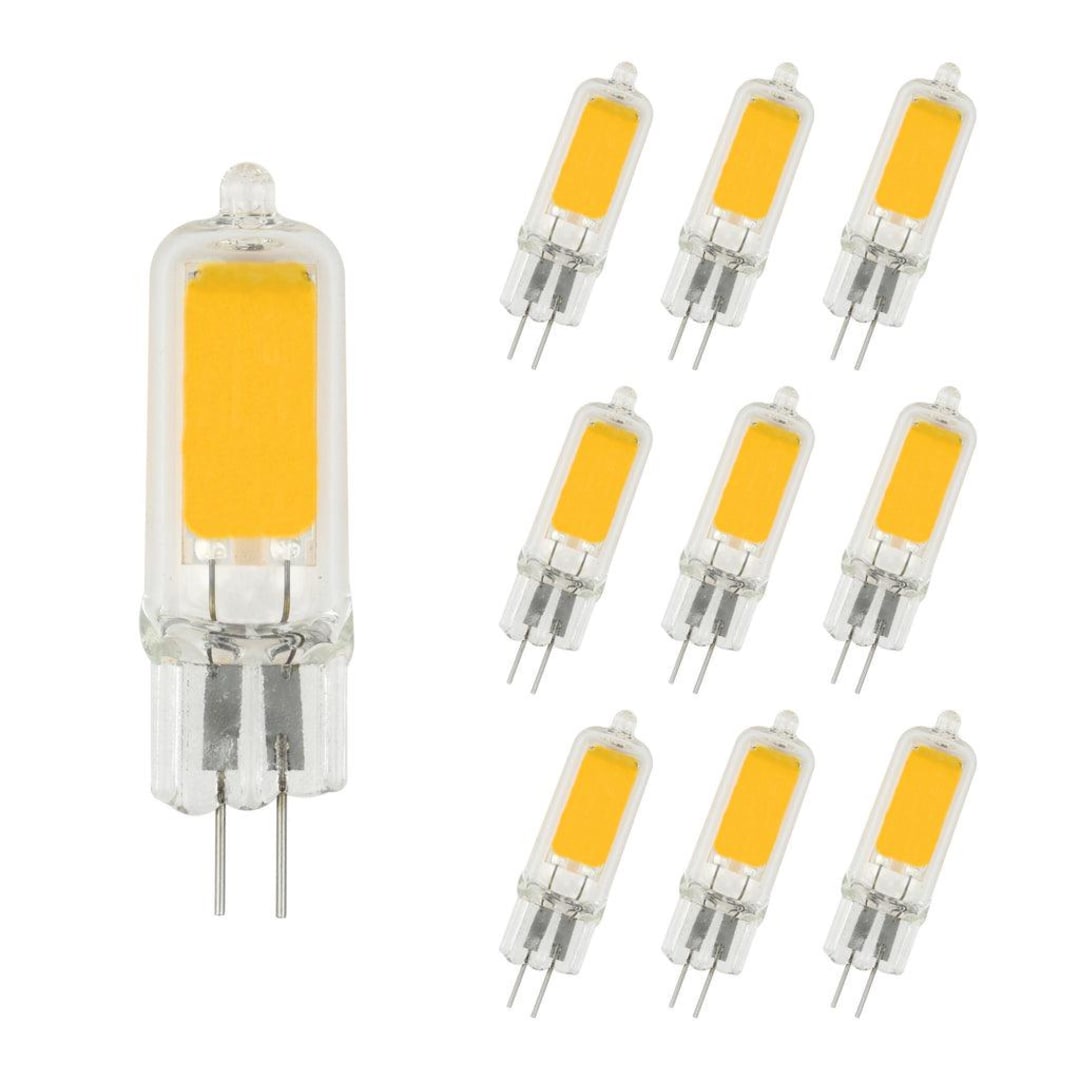 10 X G4 Dimmable 3W LED Light Bulb 110V 220V, Set of 10 - Etsy