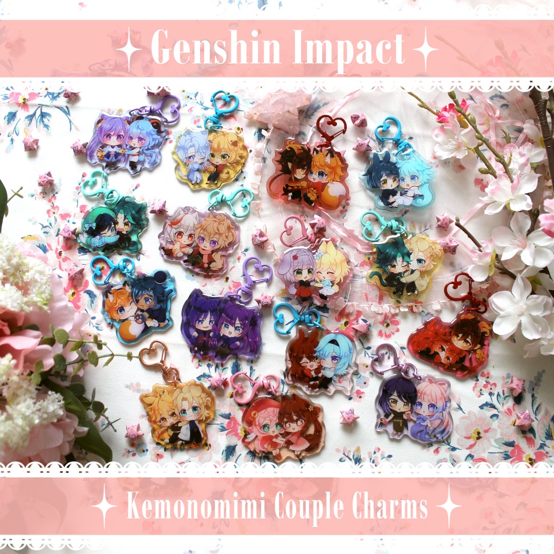CLEARANCE SALE!! GI Kemonomimi Chibi Pairs, Heroes of Teyvat Couple ...