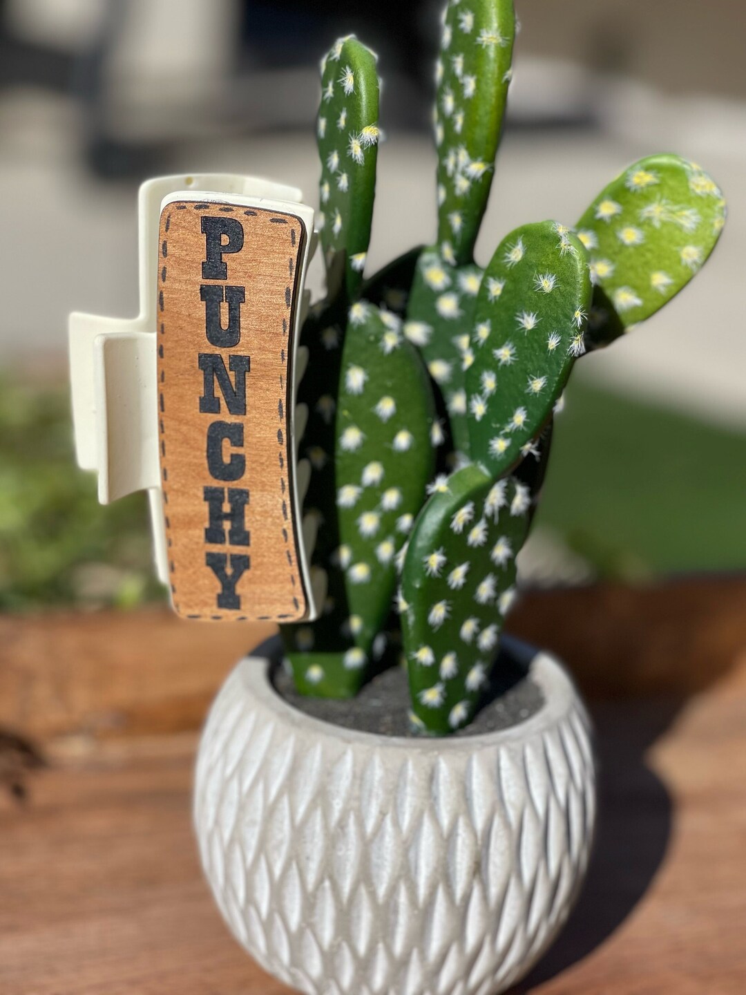 Western Claw Clip, Custom Claw Clip, Hair Clip, Wooden Claw Clip ...