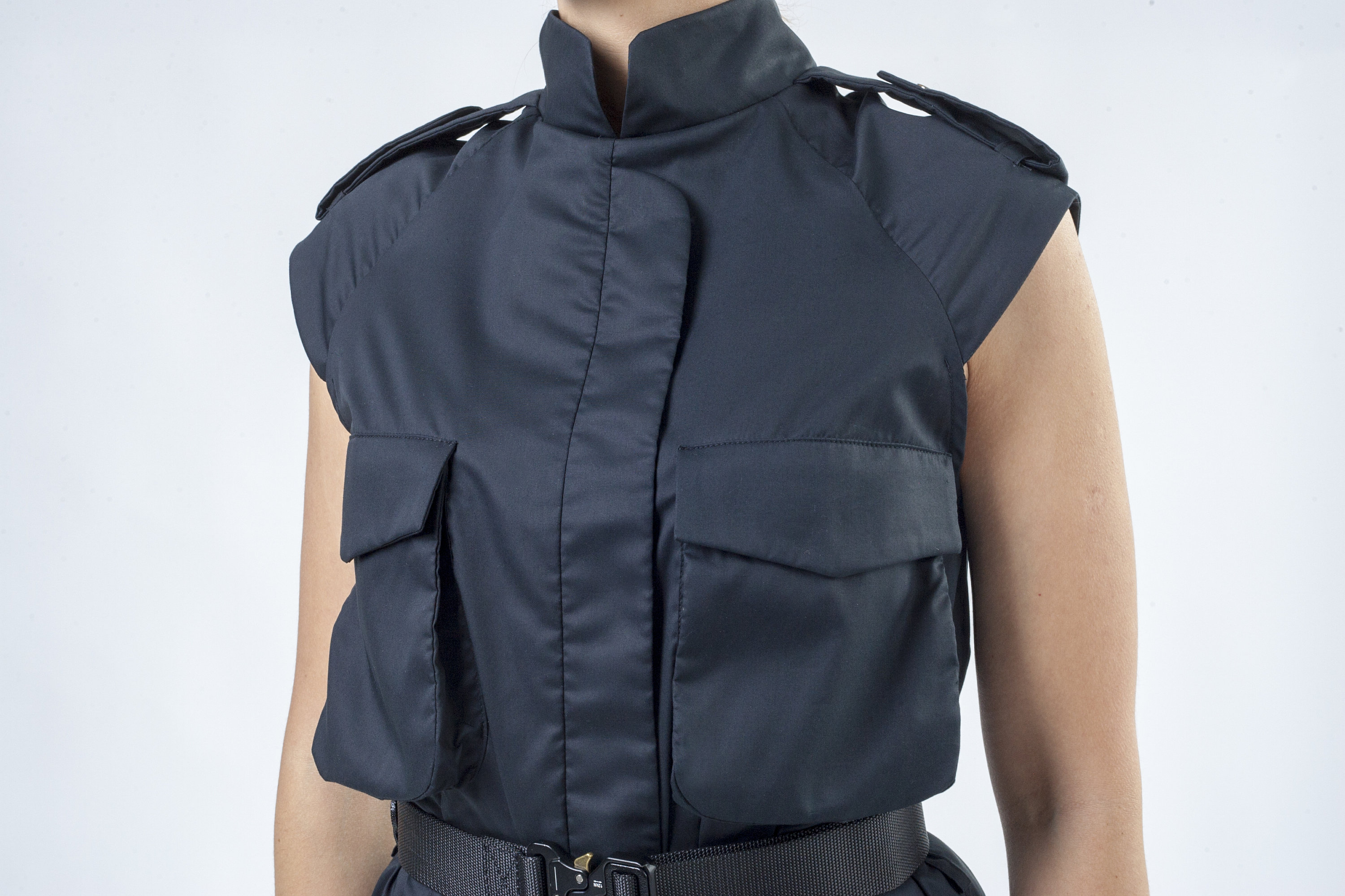 Womens Techwear Dress, Military Dress, Woman Clothing Cyberpunk, High ...