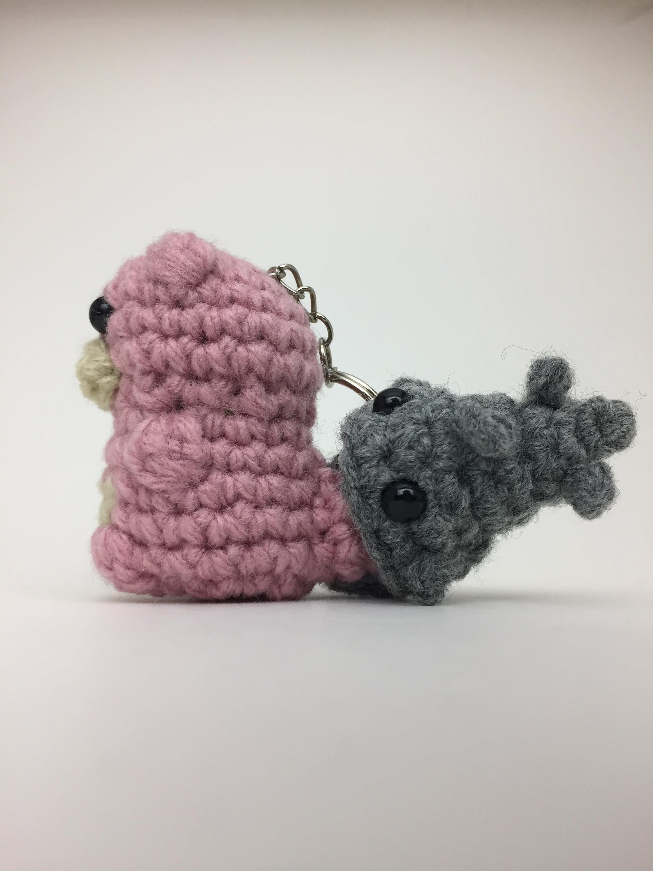 Slowpoke Slowbro Slowking Pokemon Crochet Dolls Keychain - Etsy