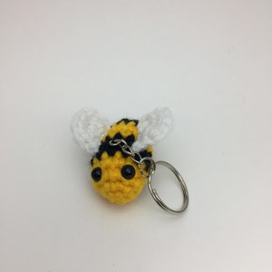Bumble Bee Keychain - Etsy