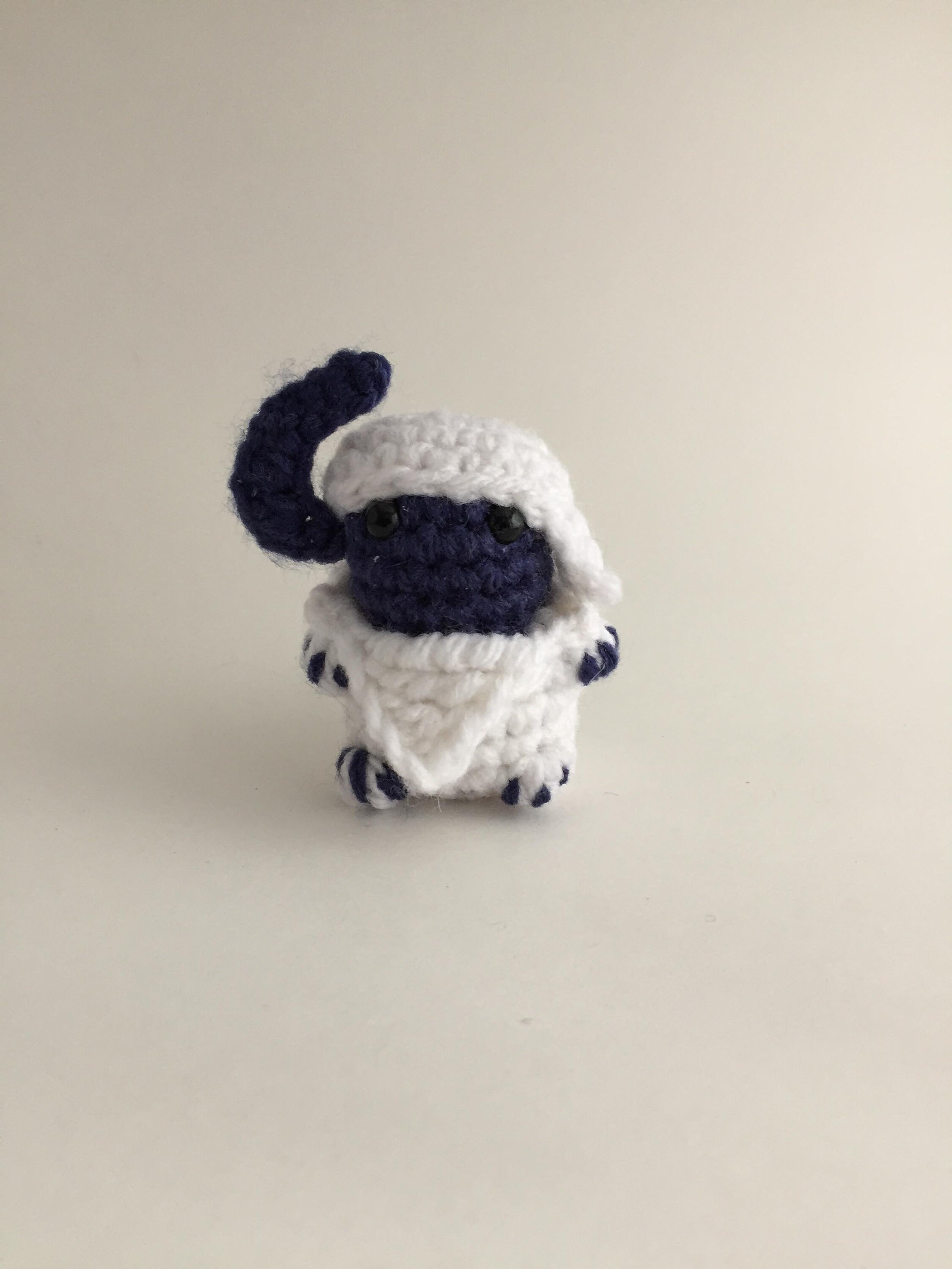 Mini Absol Pokemon Crochet Doll Keychain - Etsy