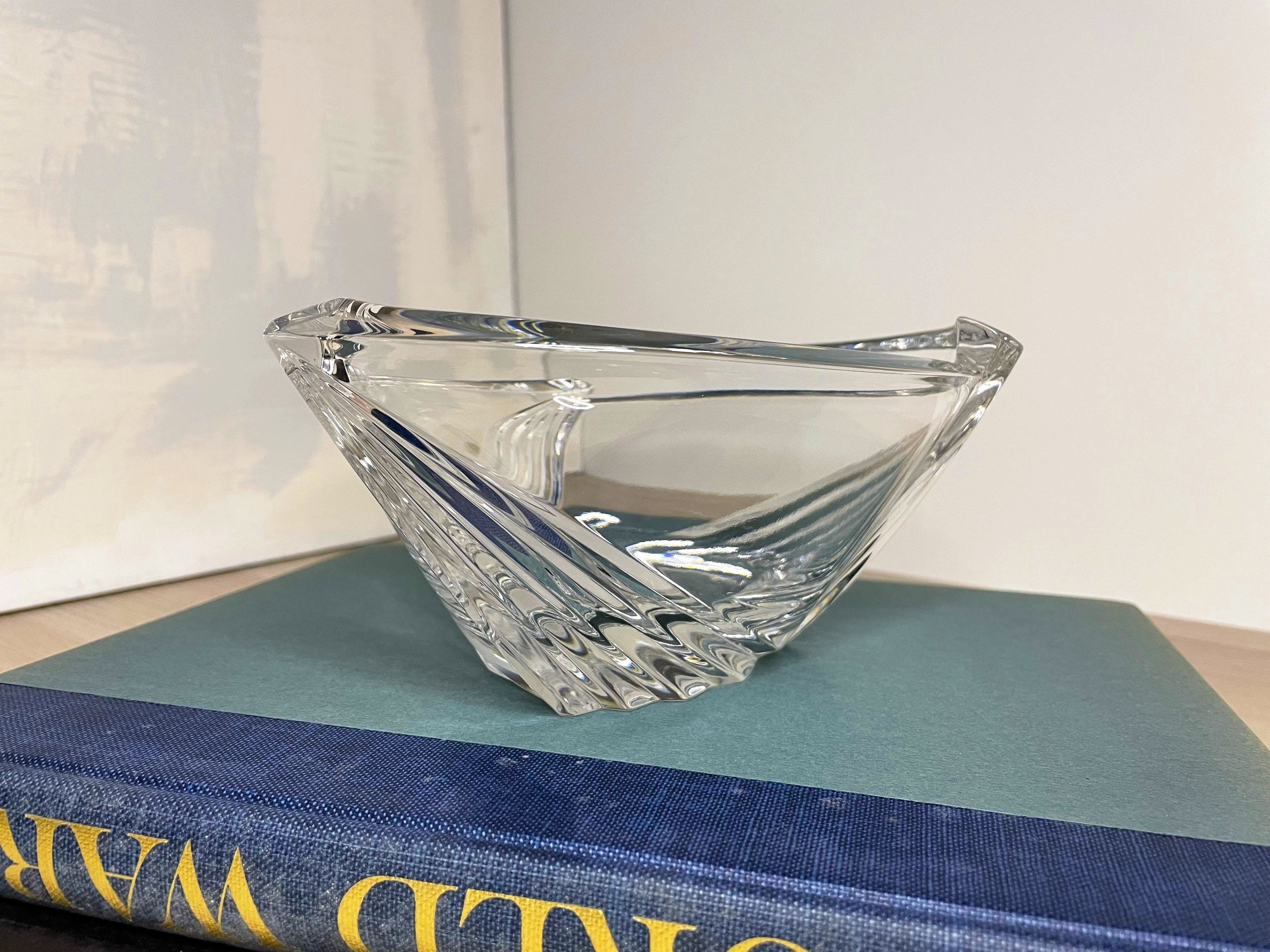 Vintage Crystal Glass Rosenthal Bowl - Etsy