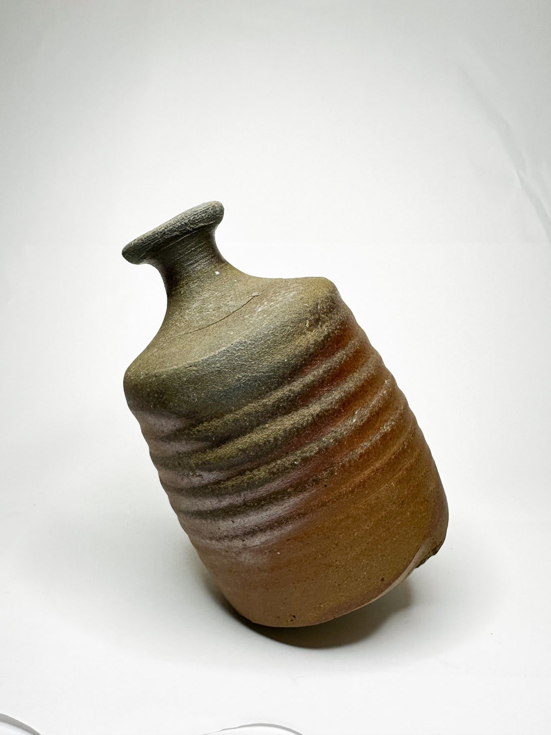 Vintage Japanese Saki Bottle Bizen Ware Pottery Tokkuri - Etsy