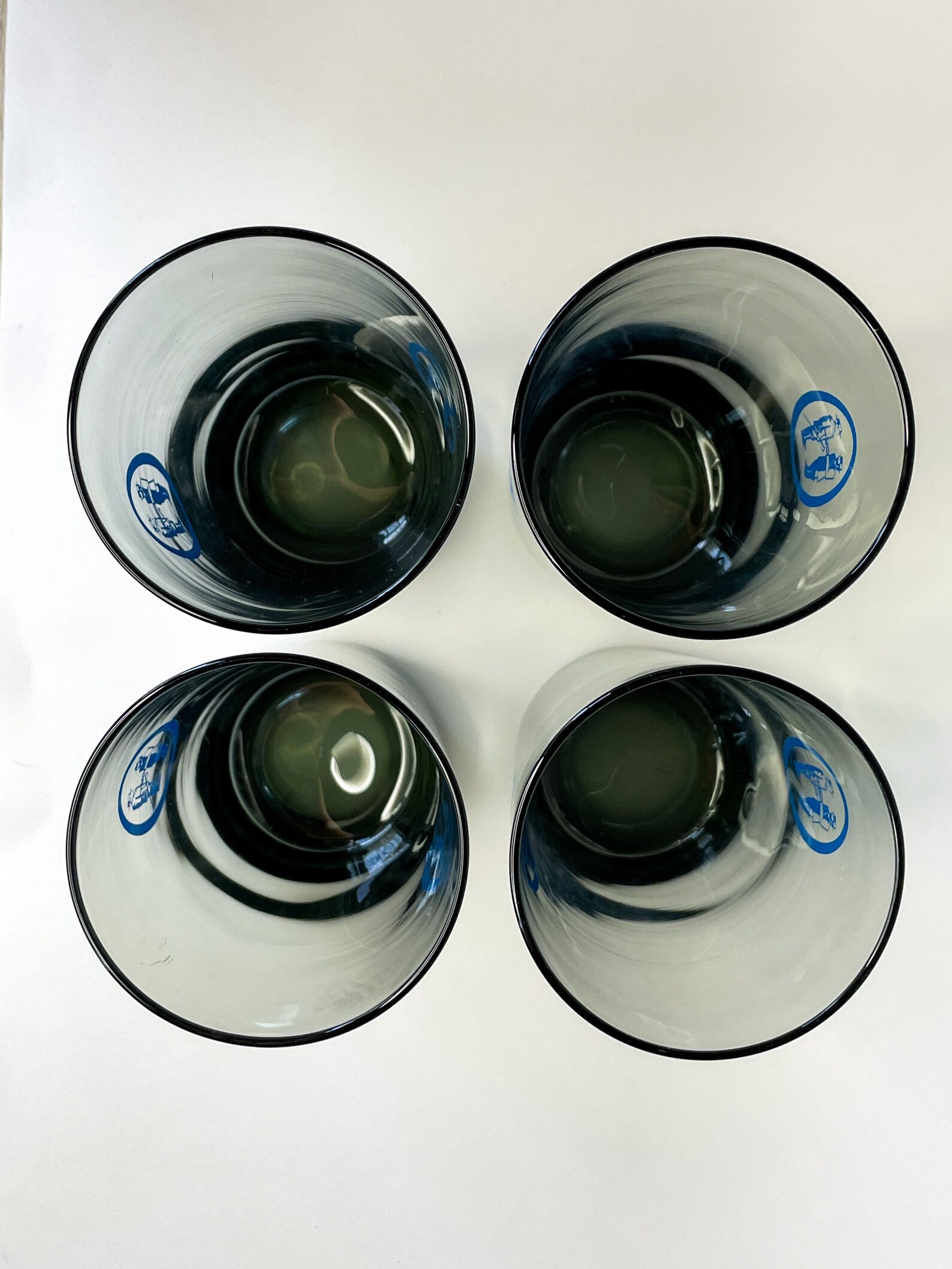 Tom Collins Design Cocktail Glasses - Vintage MCM Barware - Set of 4 - Etsy