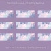 Animated Screens + Panels, Purple Aesthetic, Twitch, Youtube, Stream ...
