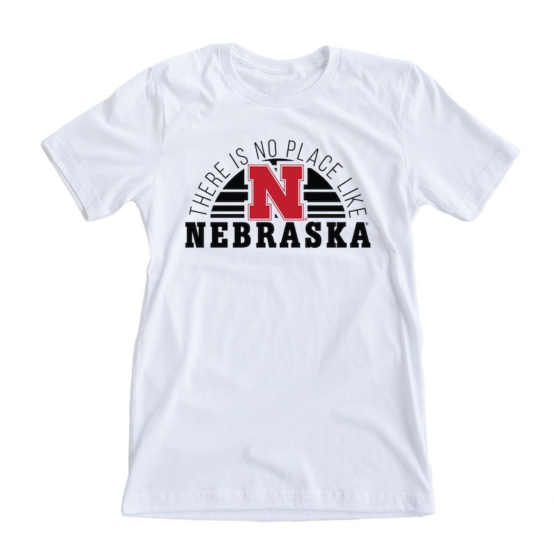There is No Place Like Nebraska Tee Nebraska Huskers Shirt Cornhuskers ...