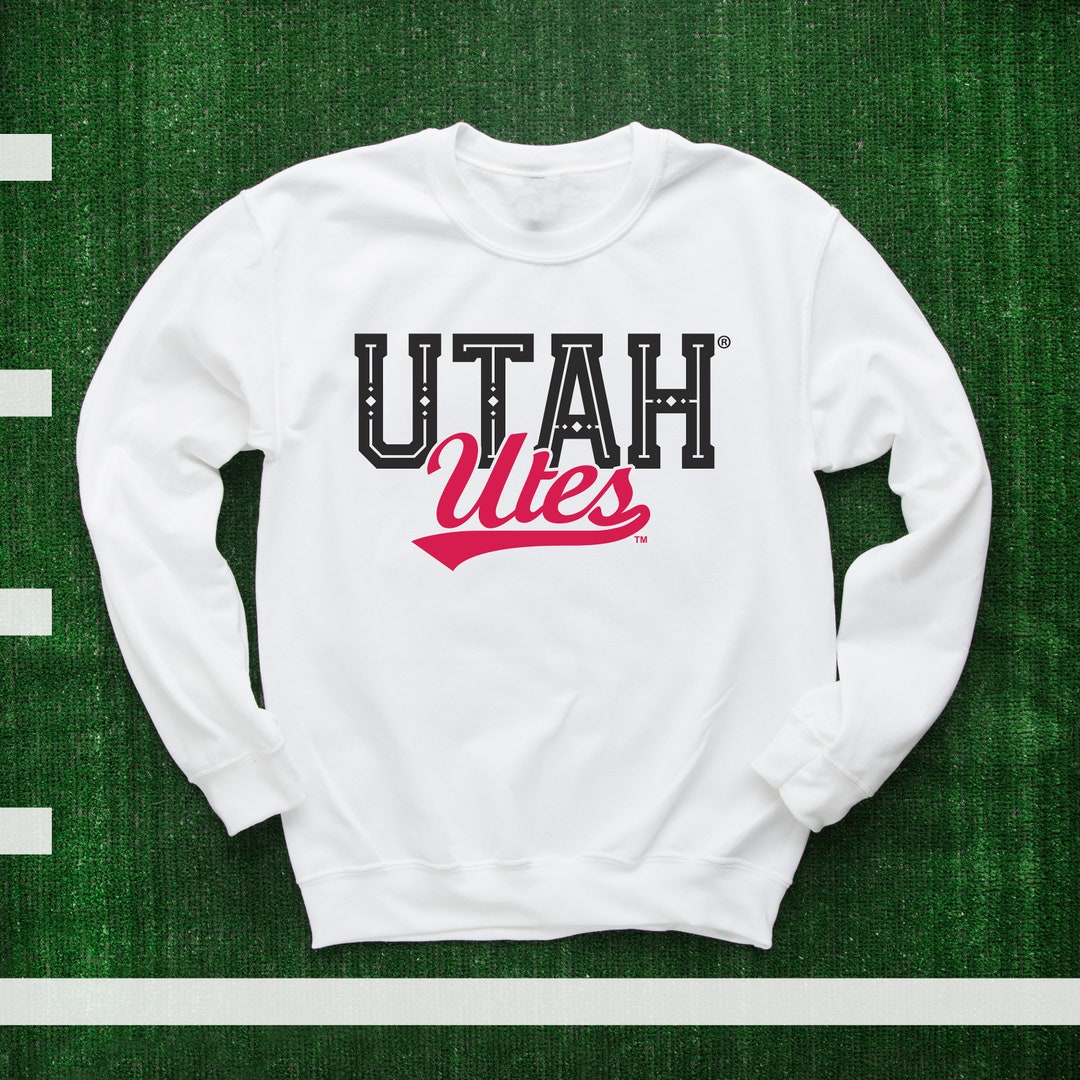 Utes University of Utah Sweatshirt Go Utes Sweatshirt Utah Utes Fan ...