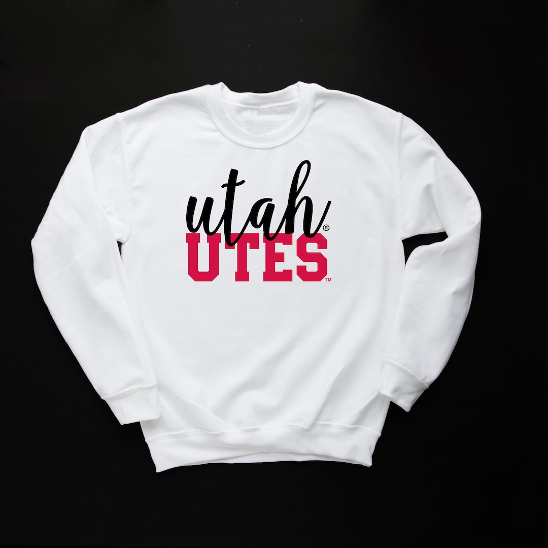 University of Utah Sweatshirt Go Utes Sweatshirt Utah Utes Fan Gift ...
