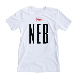 Huskers NEB Tee | Nebraska Huskers Shirt Cornhuskers Tee Big Red ...