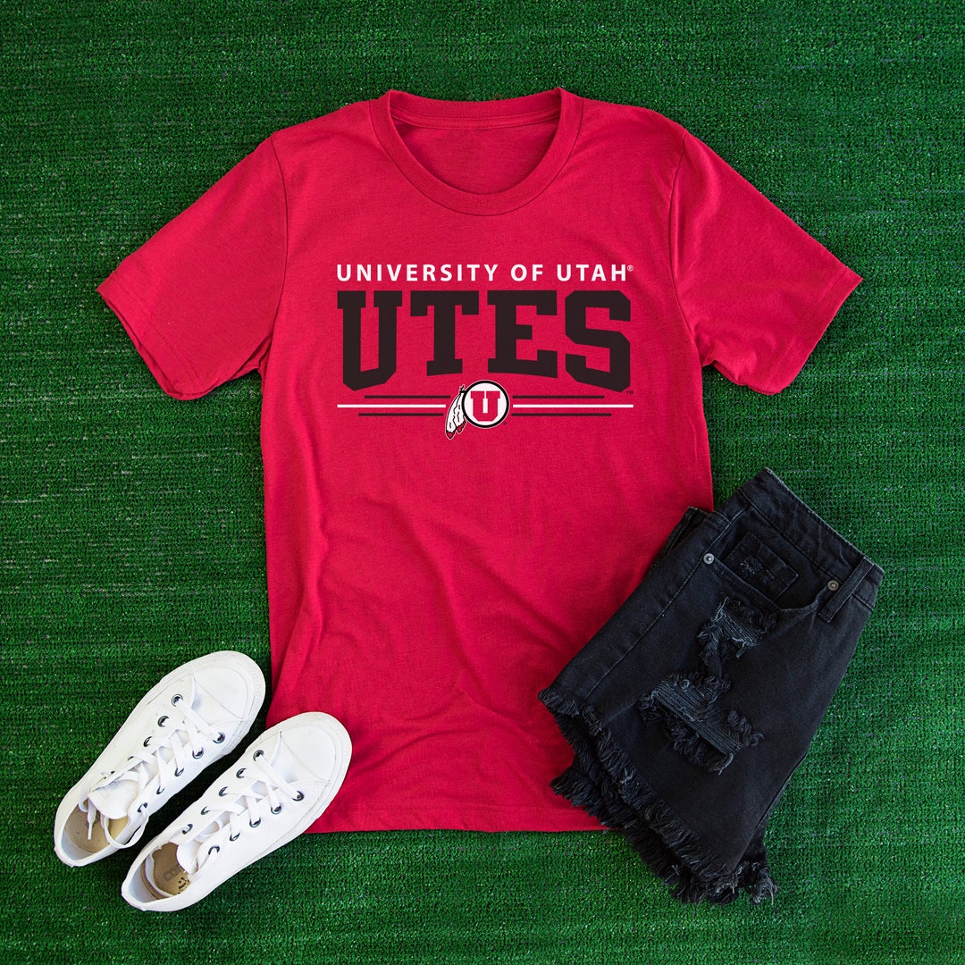 University of Utah Shirt Go Utes Tshirt Utah Utes Fan Gift Utah State ...