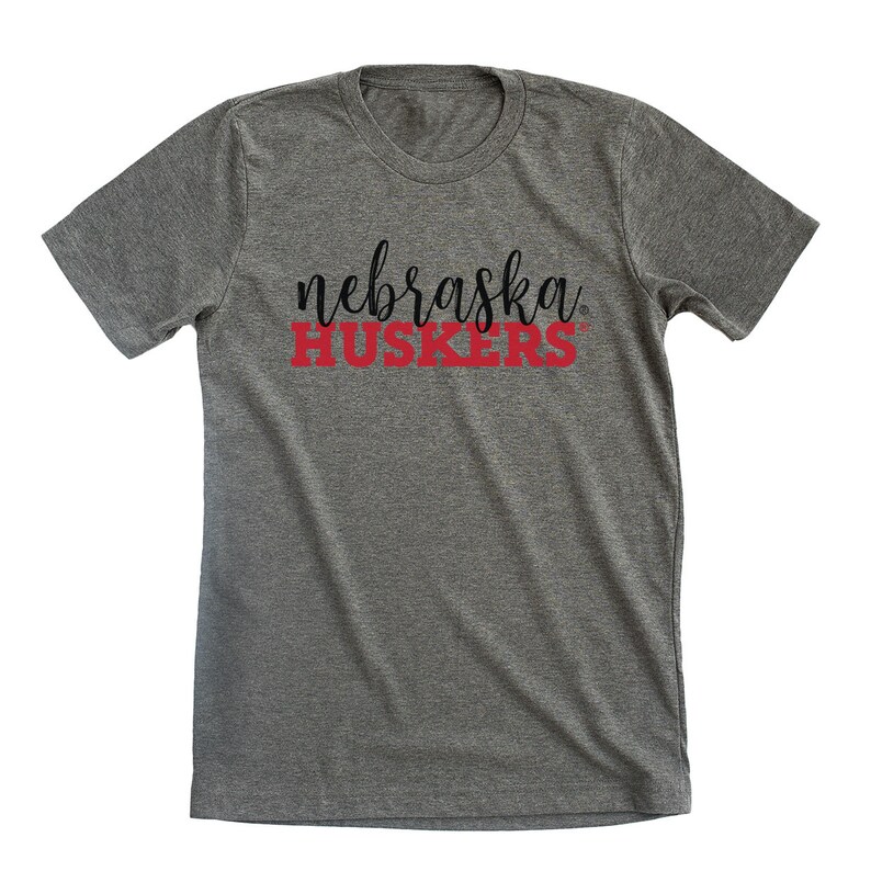 Nebraska Huskers Tee | Nebraska Huskers Shirt Cornhuskers Tee Big Red ...