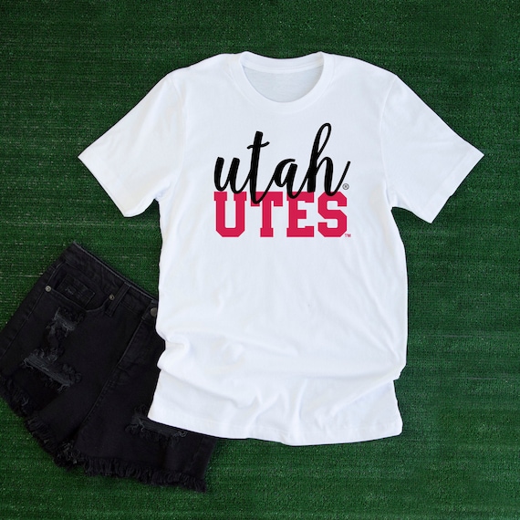 University of Utah Shirt Utah Utes Tshirt Go Utes Tshirt Utah - Etsy