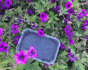 Pyrex Midnight Bloom | Etsy