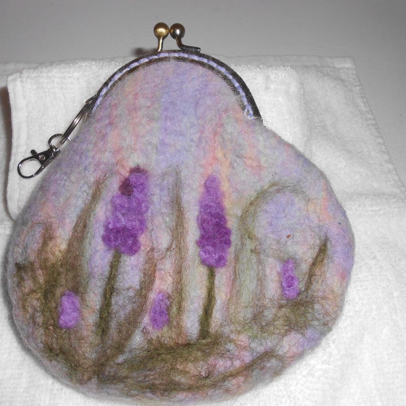 Wet Felted Purse - Etsy