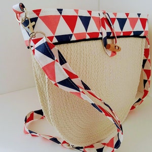 Adjustable Strap Crossbody Bag Button Closure - Etsy