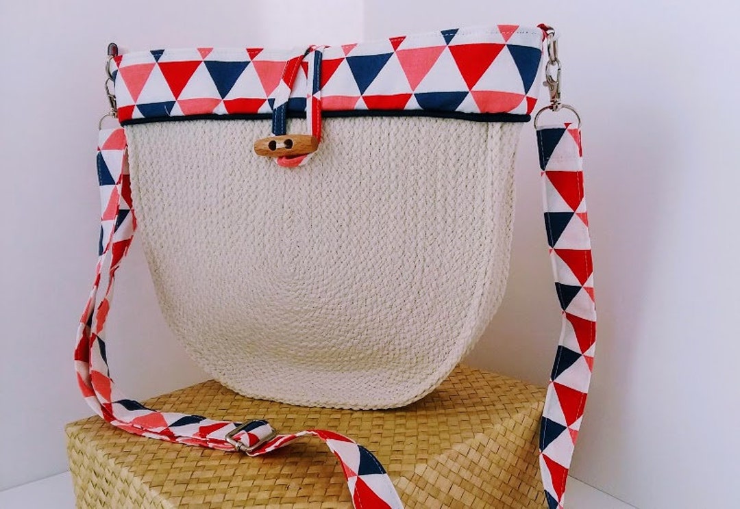 Adjustable Strap Crossbody Bag Button Closure - Etsy