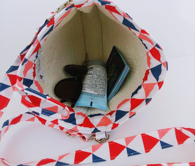 Adjustable Strap Crossbody Bag Button Closure - Etsy