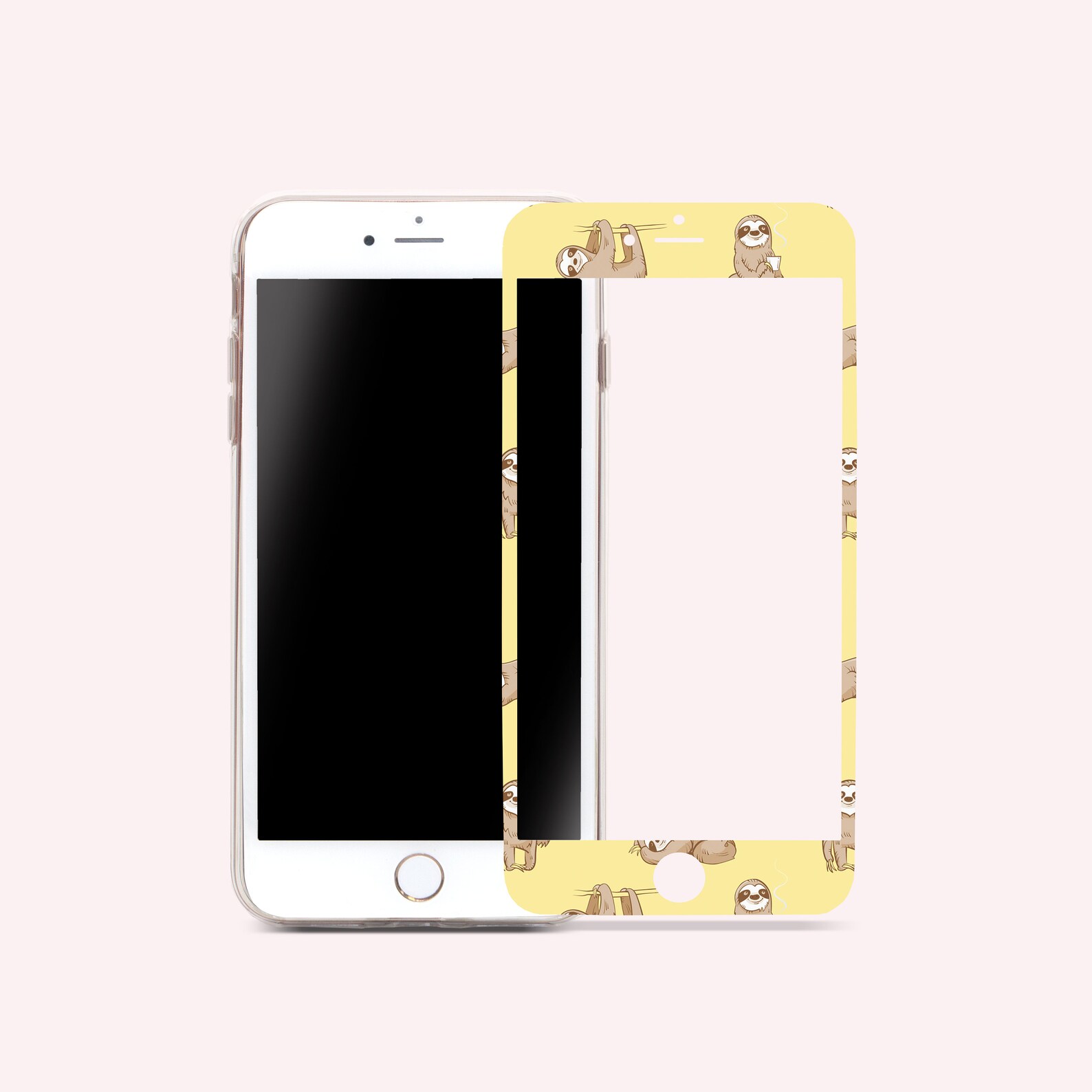 Yellow Iphone Case Full Wrap Case Iphone 7 Plus Printed Glass - Etsy