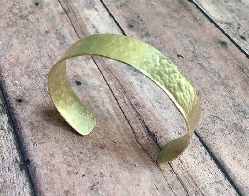 Raw Brass Cuff. Hammered Brass Cuff. Brass Cuff Bracelet. Brass Bangle. Raw Brass Jewelry ...