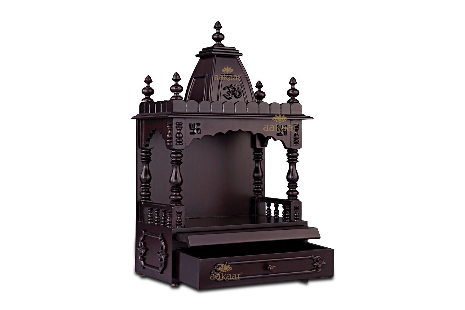 15 VO Small Wooden Temple and Pooja Mandir for Home - Etsy
