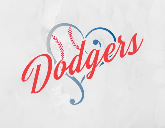 Dodgers SVG Baseball SVG Digital File Cut File Sports - Etsy