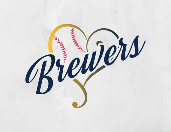Brewers SVG Baseball SVG Digital File Cut File Sports - Etsy