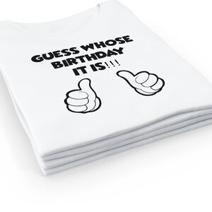 Birthday SVG, Guess Whose Birthday, Digital File, Cut File, Birthday ...