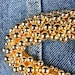 Custom Pearl Embroidered Personalized Jean Jacket – Handmade Bridal ...