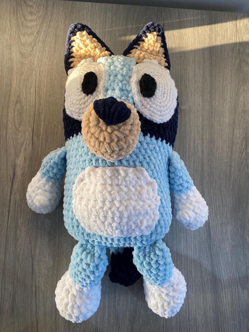 Bluey Plushie, Finished Bluey, Bluey Teddy - Etsy