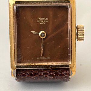 Vintage Emerich Meerson Paris Gold Filled Made in France Hand Winding ...