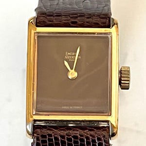 Vintage Emerich Meerson Paris Gold Filled Made in France Hand Winding ...