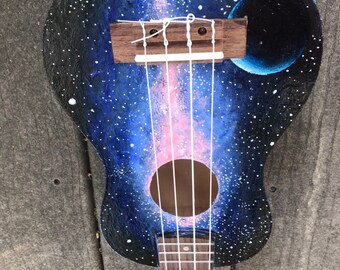 Hand Painted Ukulele Mandala - Etsy
