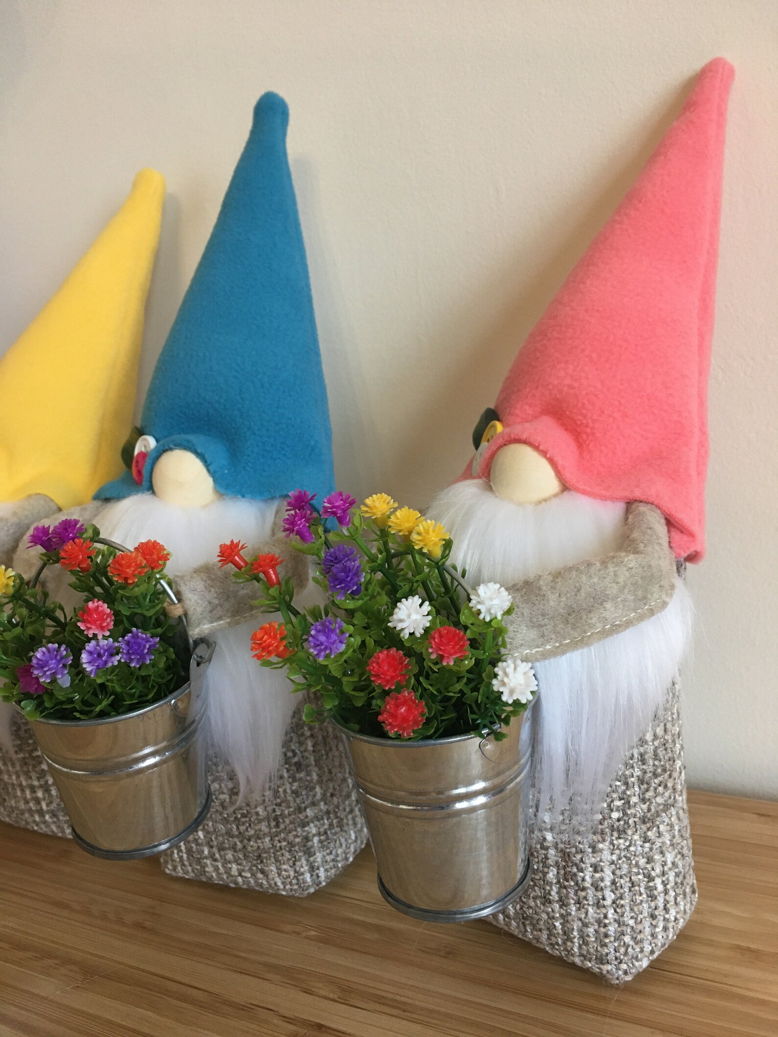 Handmade Spring Gnome Birthday Gift Gnome Teacher Gift - Etsy