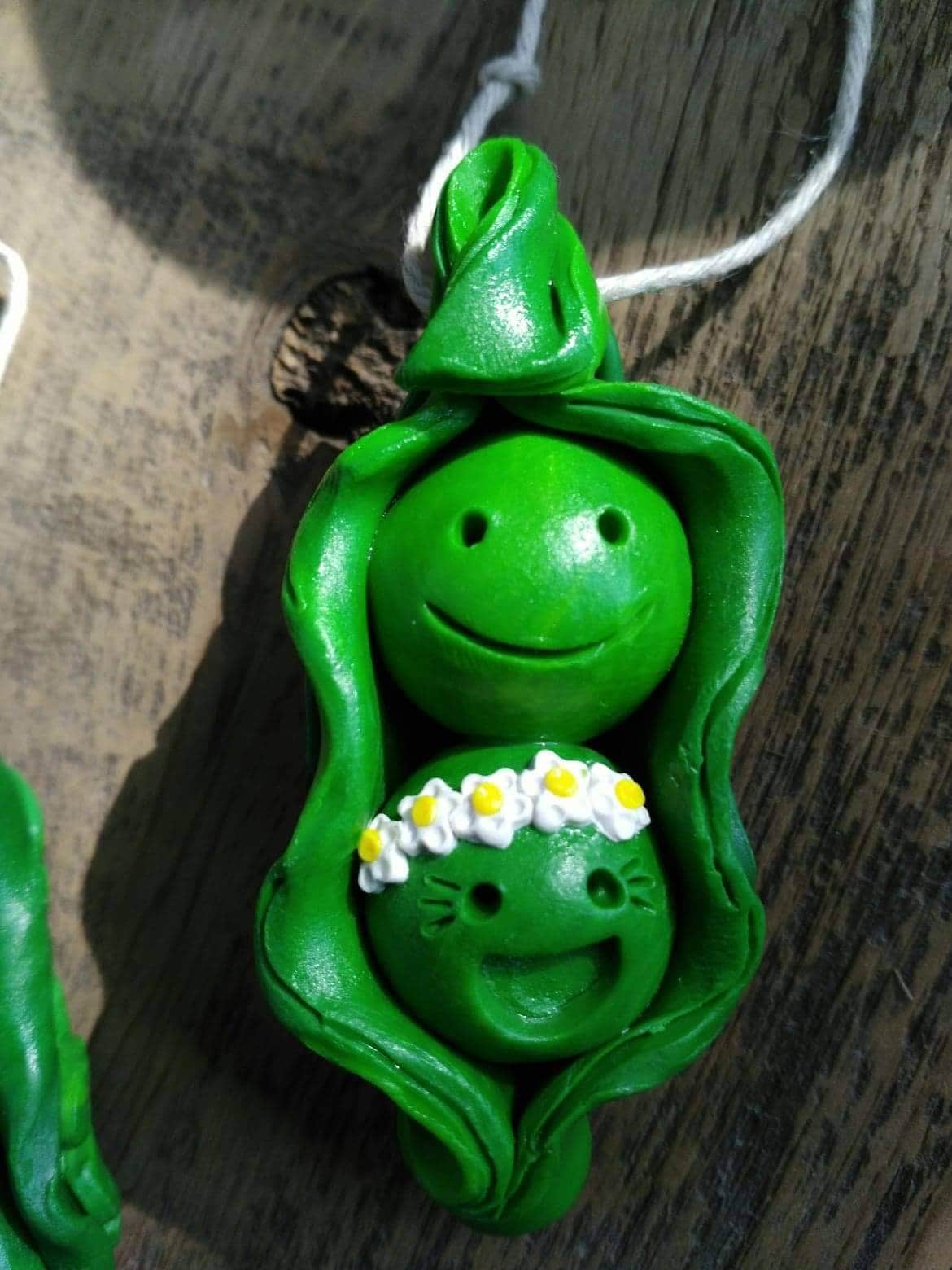 CUSTOM Peas in a Pod Ornament. Personalized | Etsy