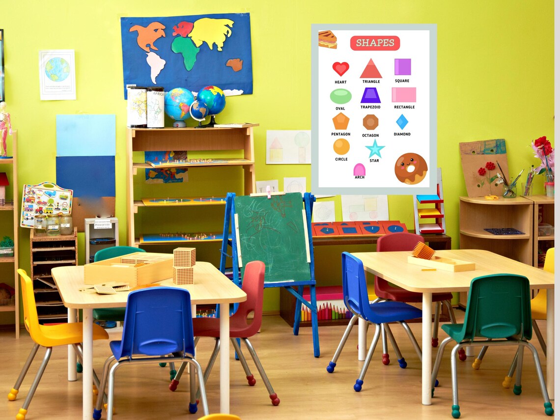 Classroom Posters for Early Grades Plus Bonus Activity Sheets for ...