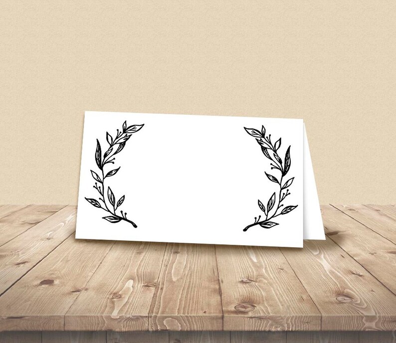 Printable Rustic Food Tent Cards Food Labels Bridal Shower - Etsy